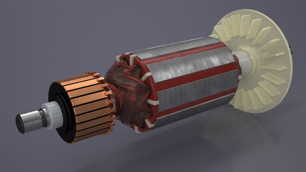 modelo 3d Rotor de motor eléctrico - TurboSquid 1971904