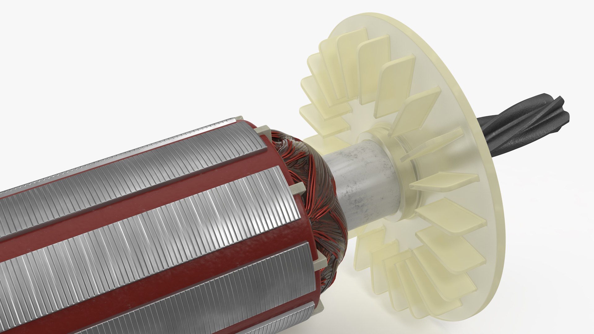 3D Model Electric Motor Rotor - TurboSquid 1971904