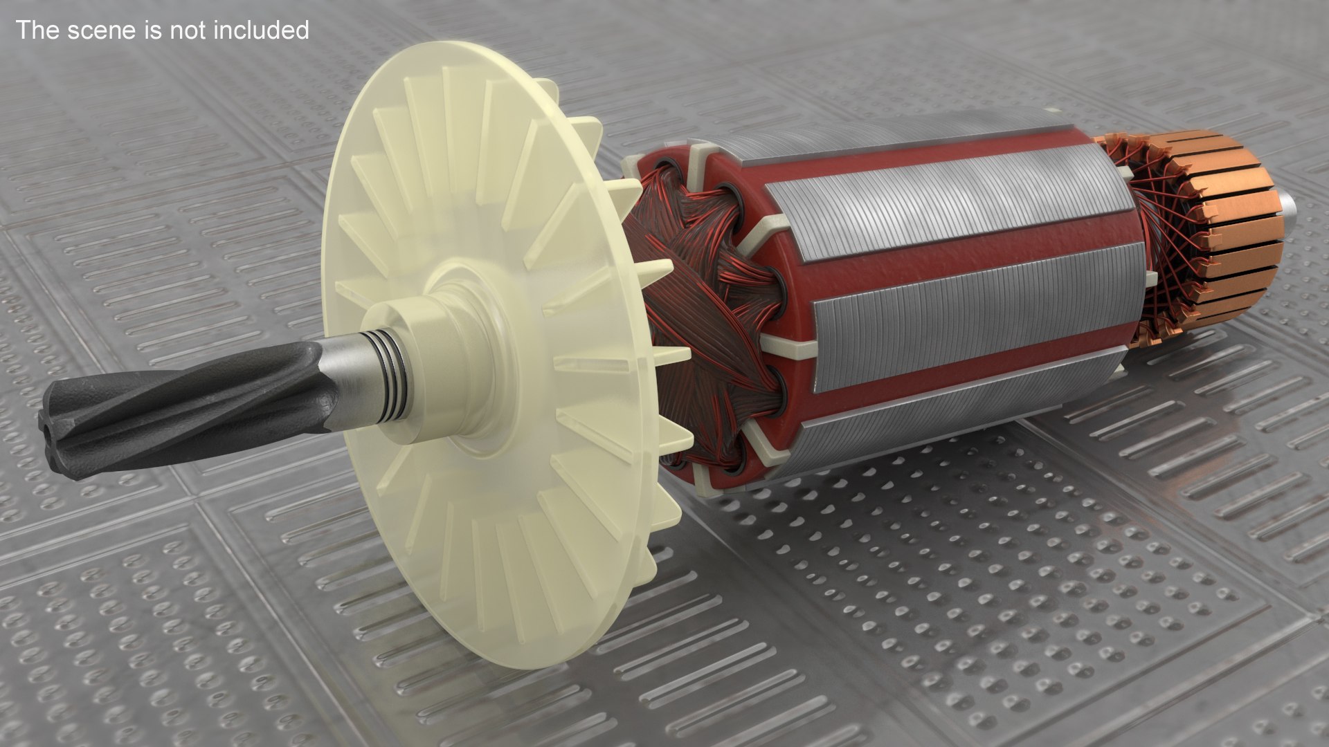 3D Model Electric Motor Rotor - TurboSquid 1971904