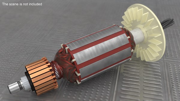 modelo 3d Rotor de motor eléctrico - TurboSquid 1971904