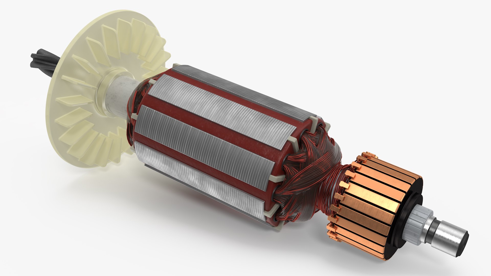 3D Model Electric Motor Rotor - TurboSquid 1971904