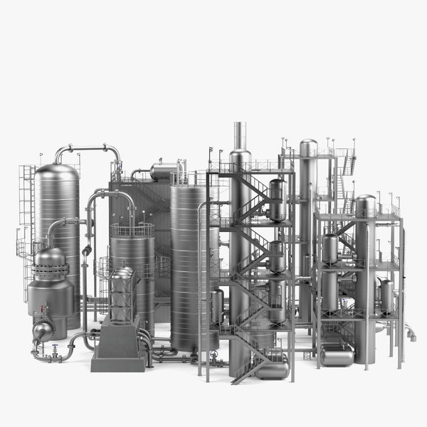 Refinery 3D Models for Download | TurboSquid