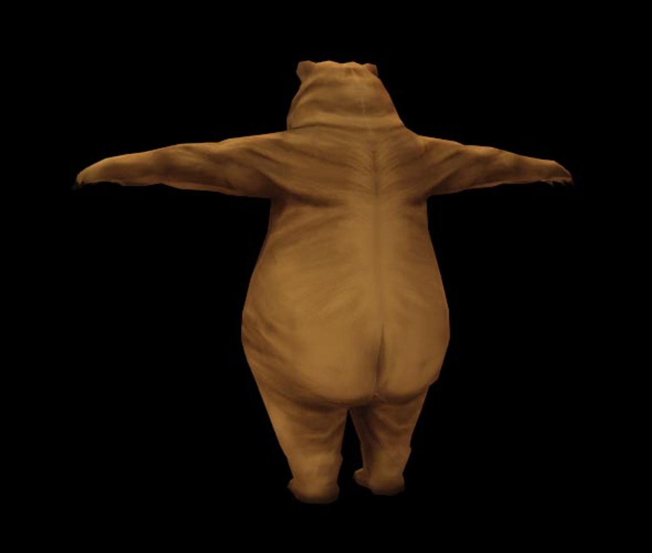 Obj Kodiak Bear