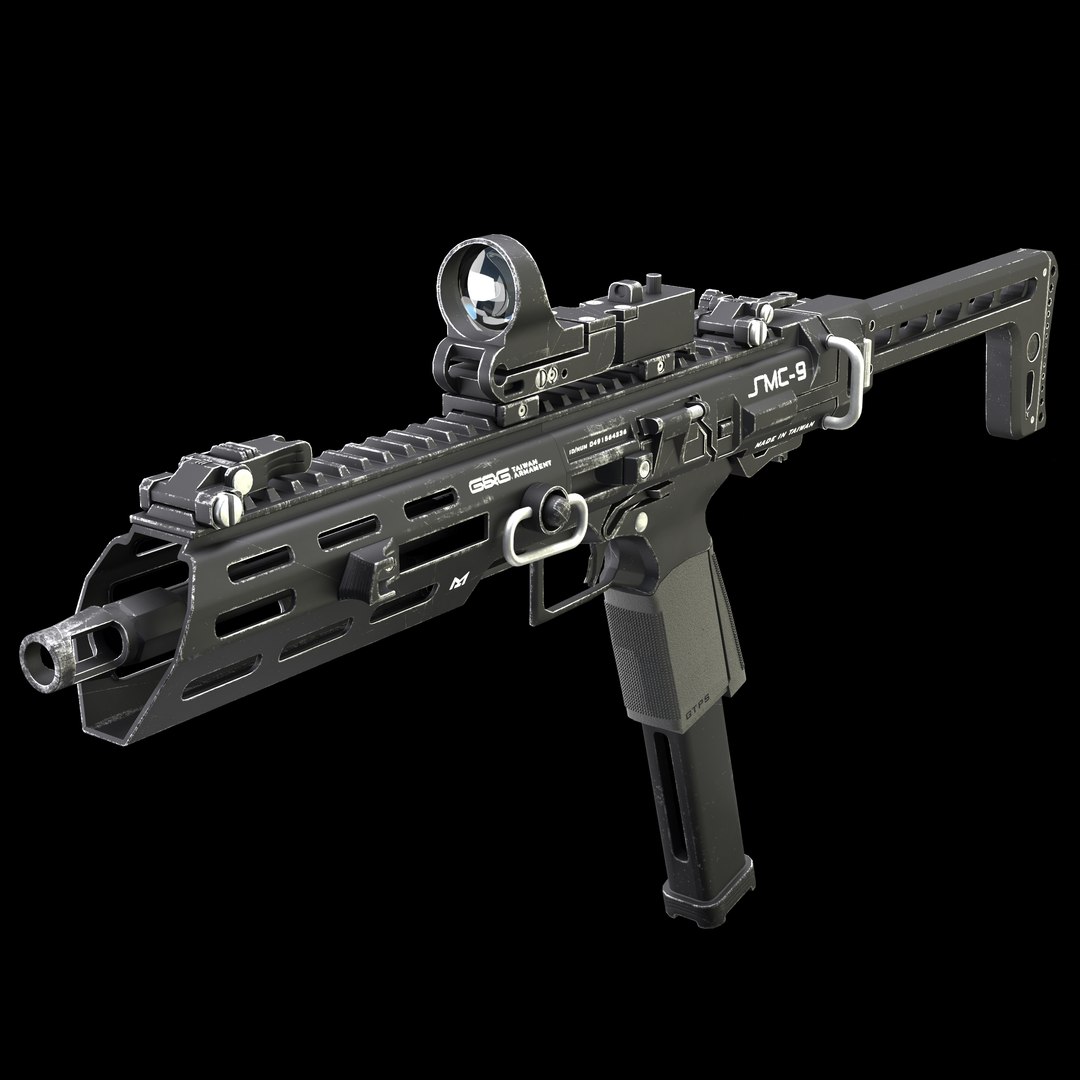 3D Gun - TurboSquid 2151070