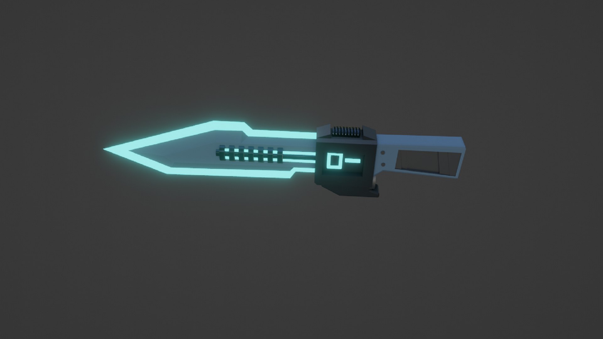 3D Neon Knife - TurboSquid 1993283