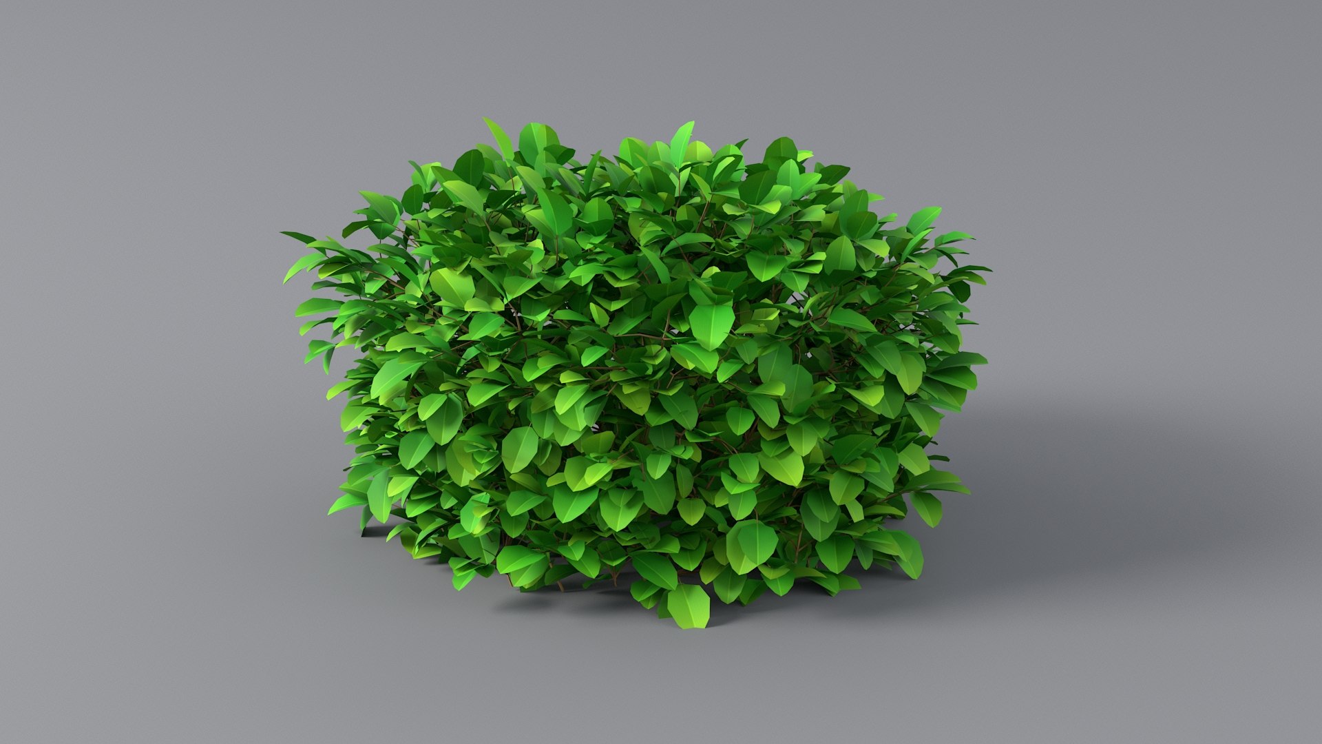 3D Model Cartoon Bush 06 - TurboSquid 1941424