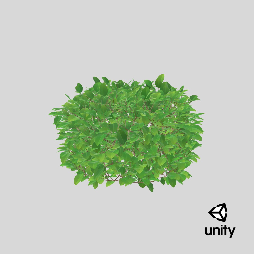 3D Model Cartoon Bush 06 - TurboSquid 1941424