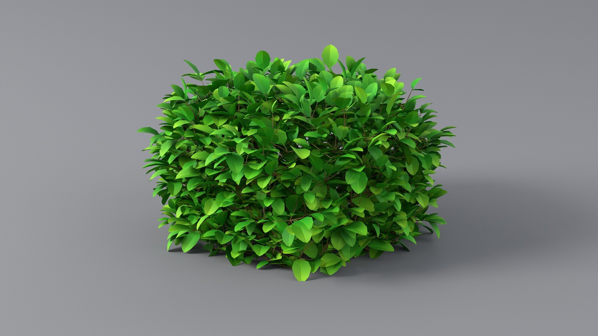 3D Model Cartoon Bush 06 - TurboSquid 1941424