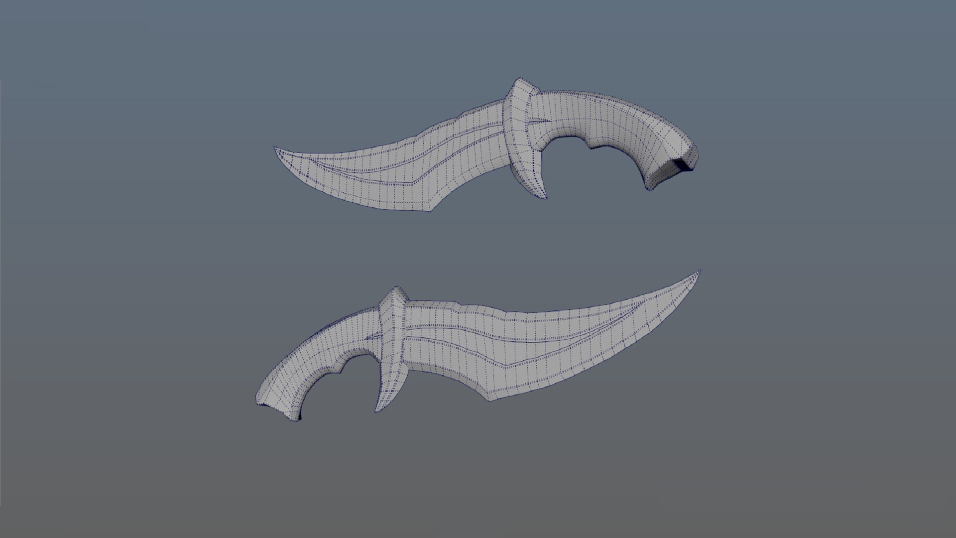 3D Model Stylized Fantasy Sword Dagger PBR Game Ready Low-poly 3D Model ...