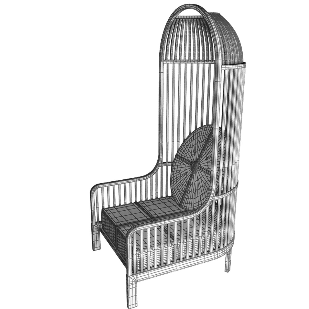 3d Model Chair Figure