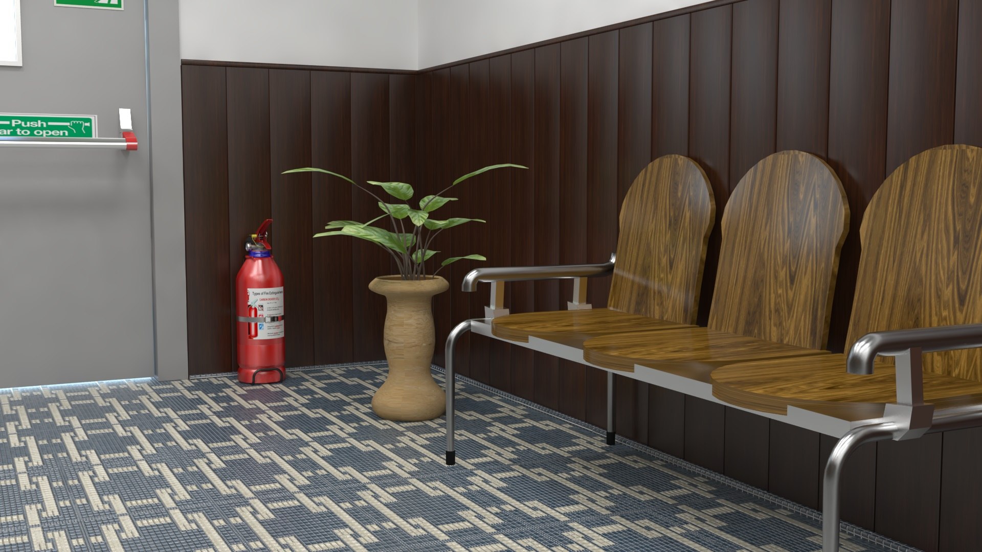 3D Model Prison Room Visit - TurboSquid 1564938