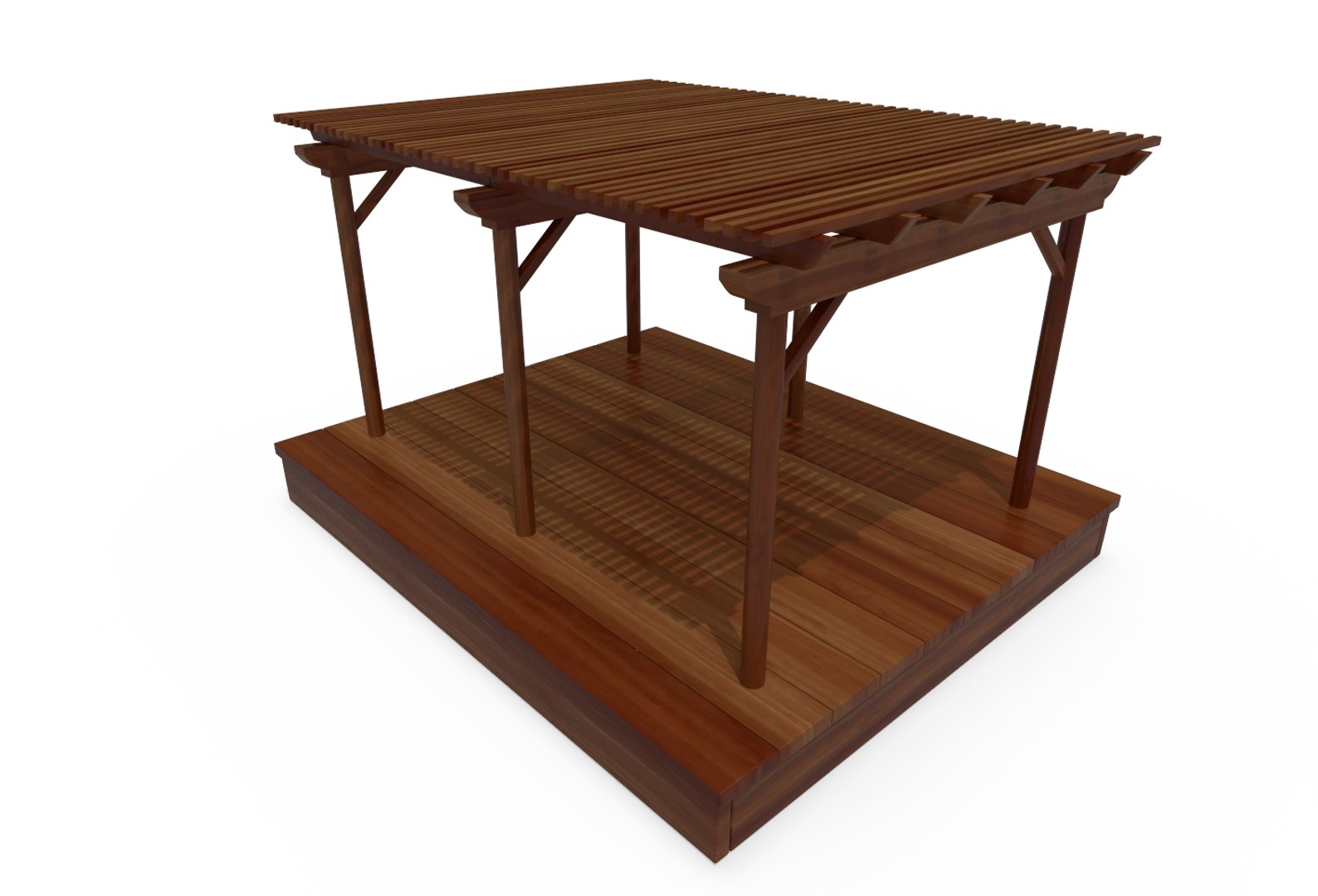 Sun Deck Cover 3D Model - TurboSquid 1501440
