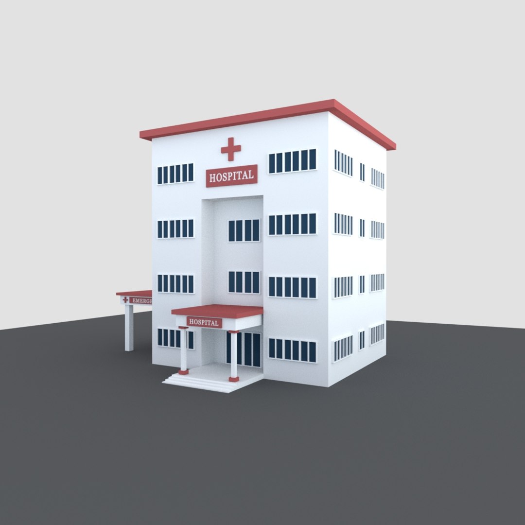 Hospital 3D - TurboSquid 1378097