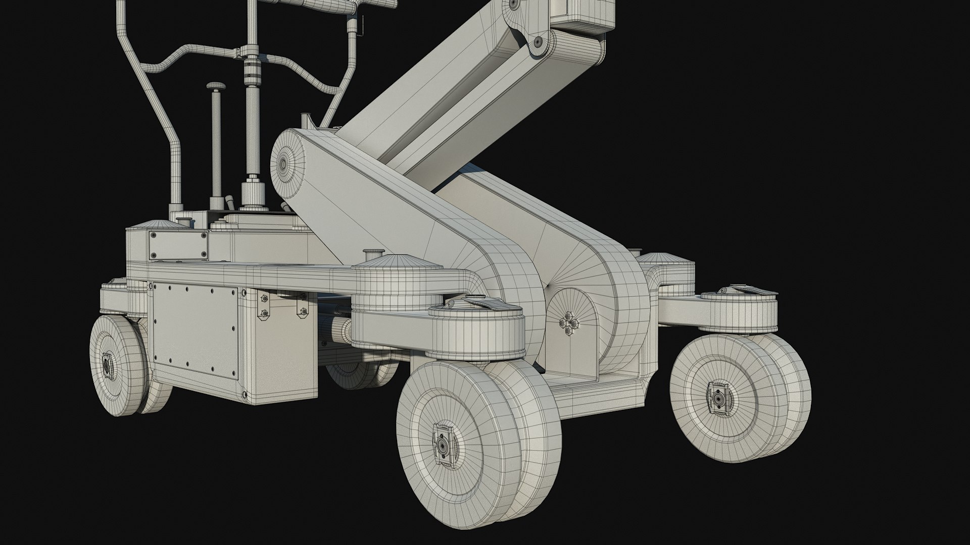 Chapman Camera Dolly PBR Lowpoly 3D Model - TurboSquid 2342753