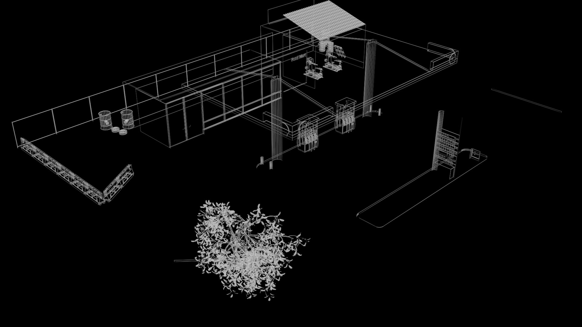Shell Gas Station Model - TurboSquid 1545877