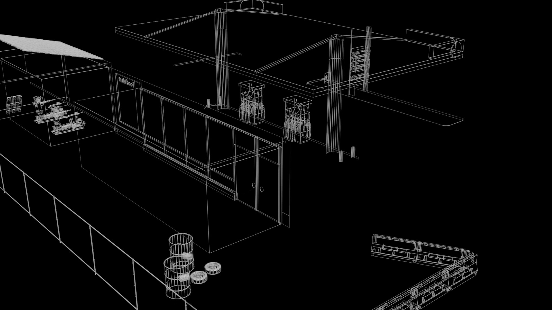 Shell Gas Station Model - TurboSquid 1545877