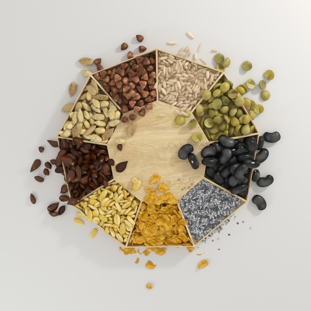 Cereals 3D model - TurboSquid 1389422
