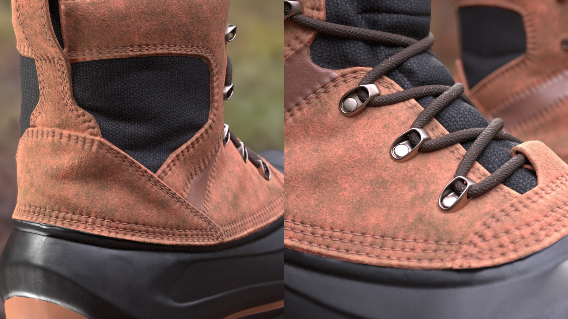 Boots 12 - All MH Bodies And UE5 Skeletons - Rigged 3D Model ...