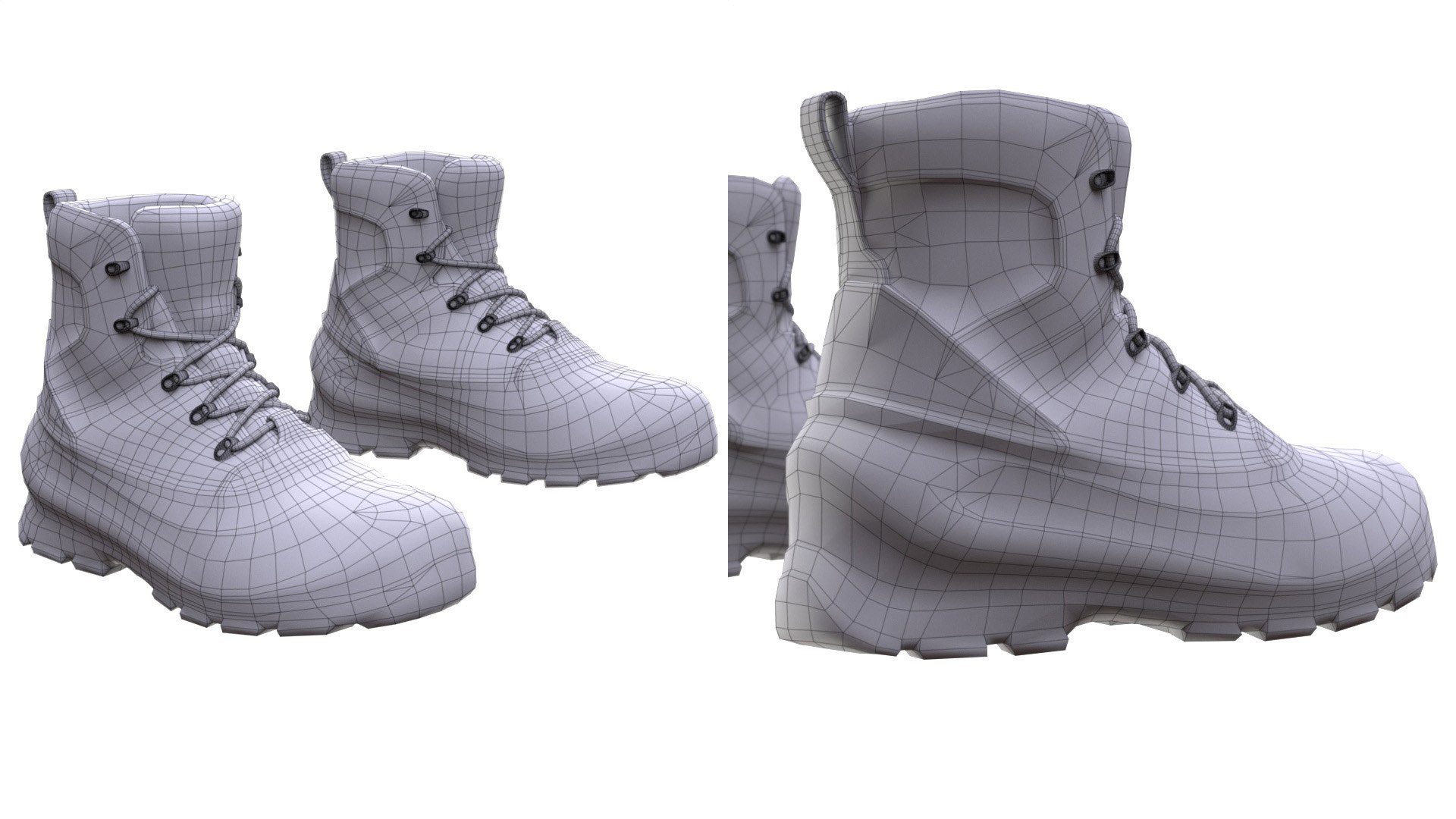 Boots 12 - All MH Bodies And UE5 Skeletons - Rigged 3D Model ...