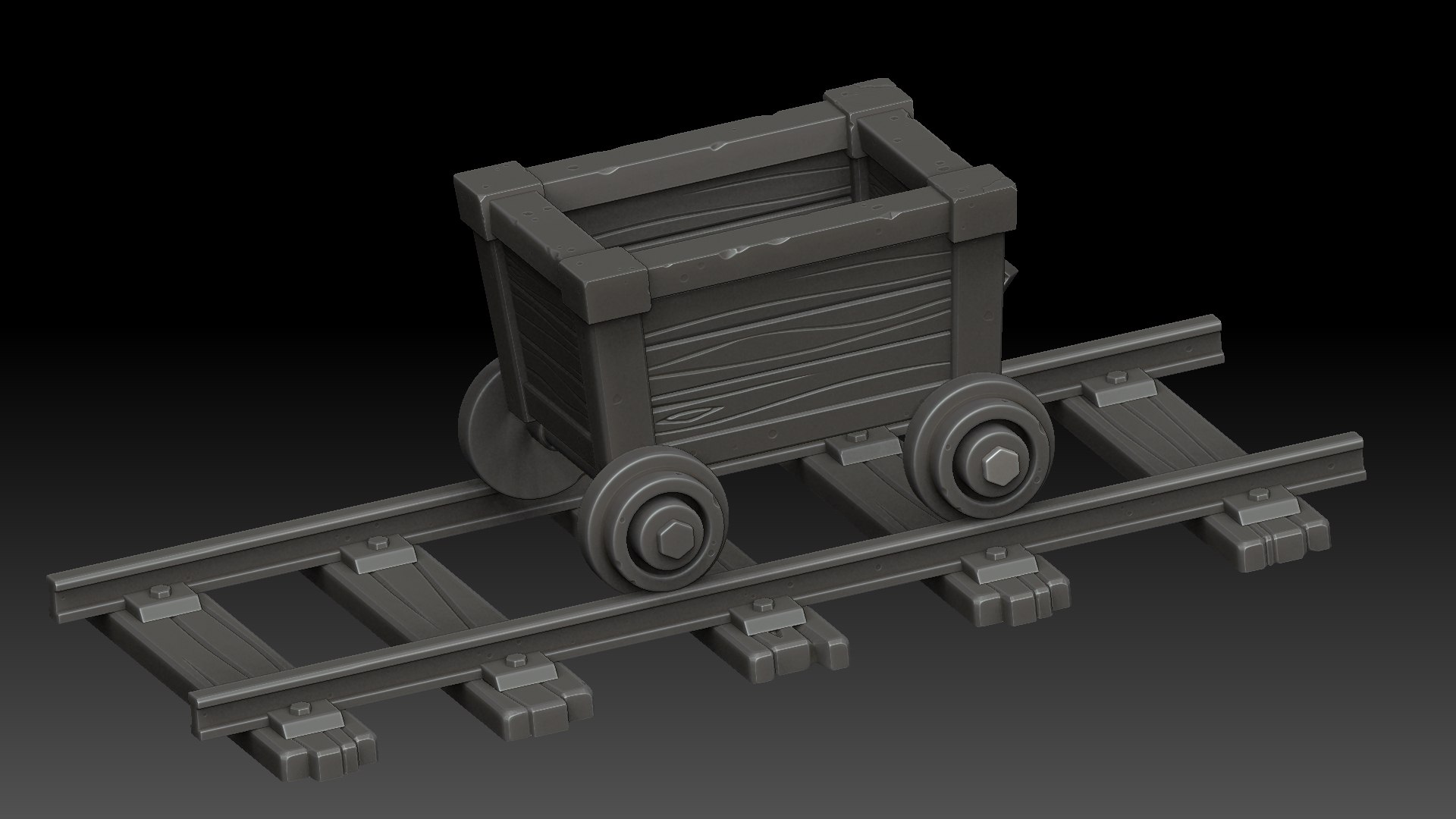 Trolley Stylized Model - TurboSquid 1637916