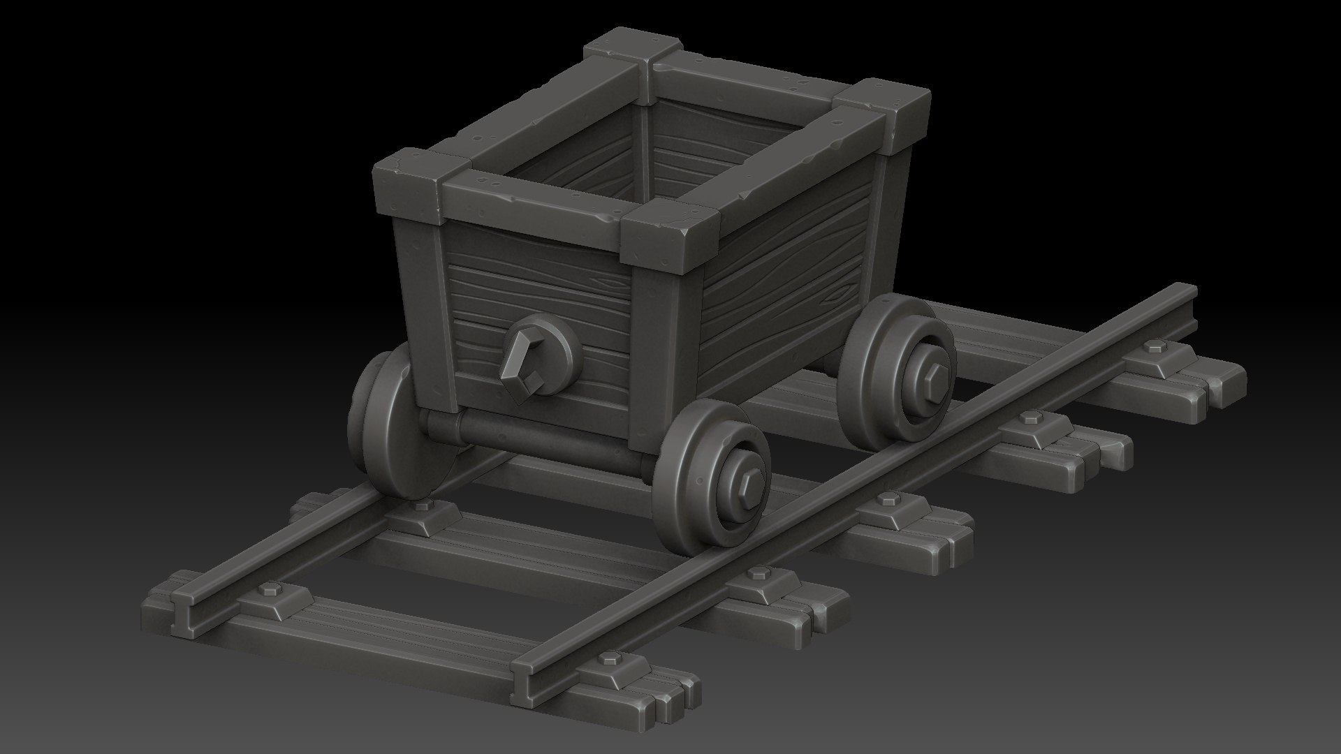 Trolley Stylized Model - TurboSquid 1637916