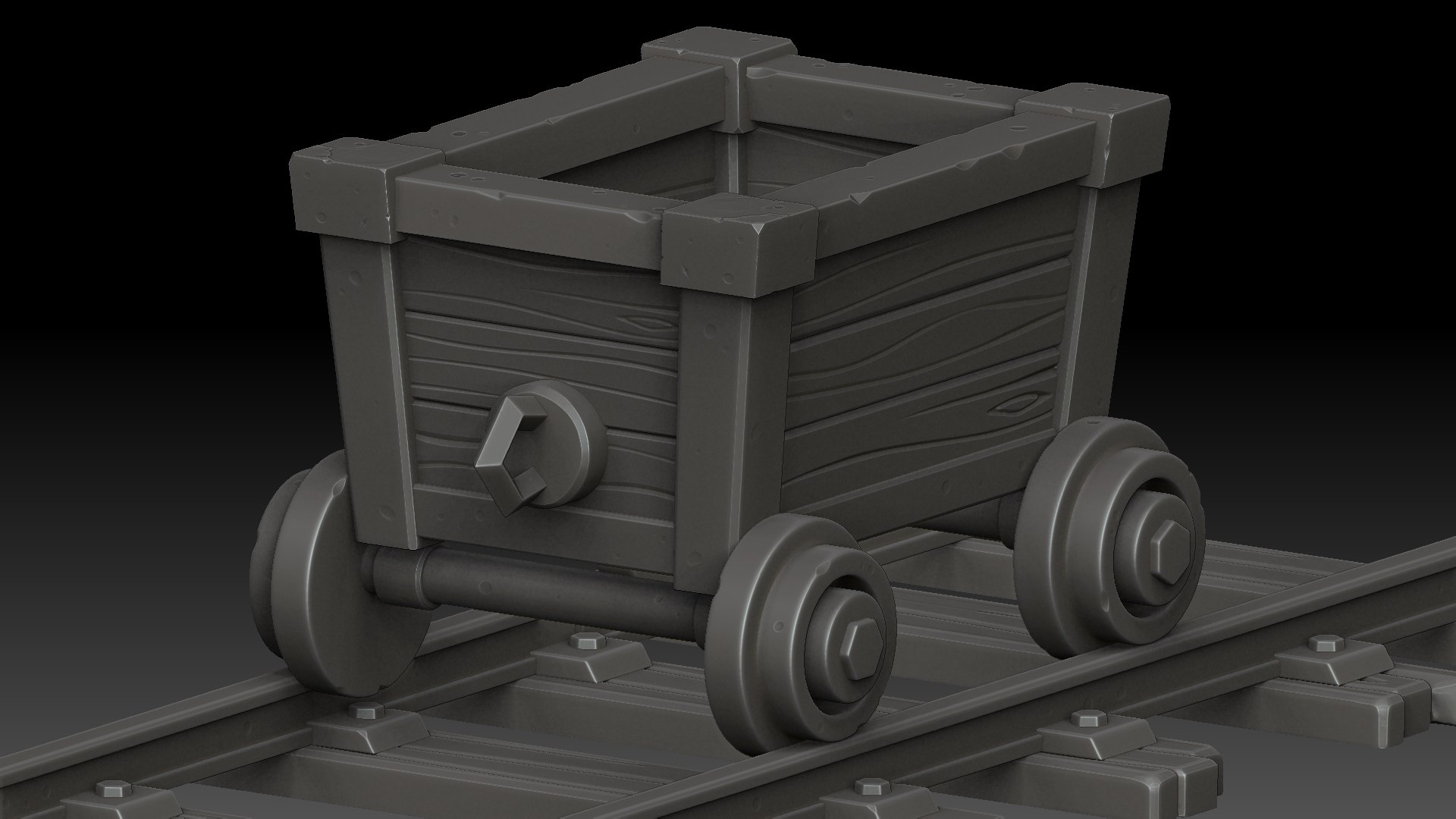 Trolley Stylized Model - TurboSquid 1637916
