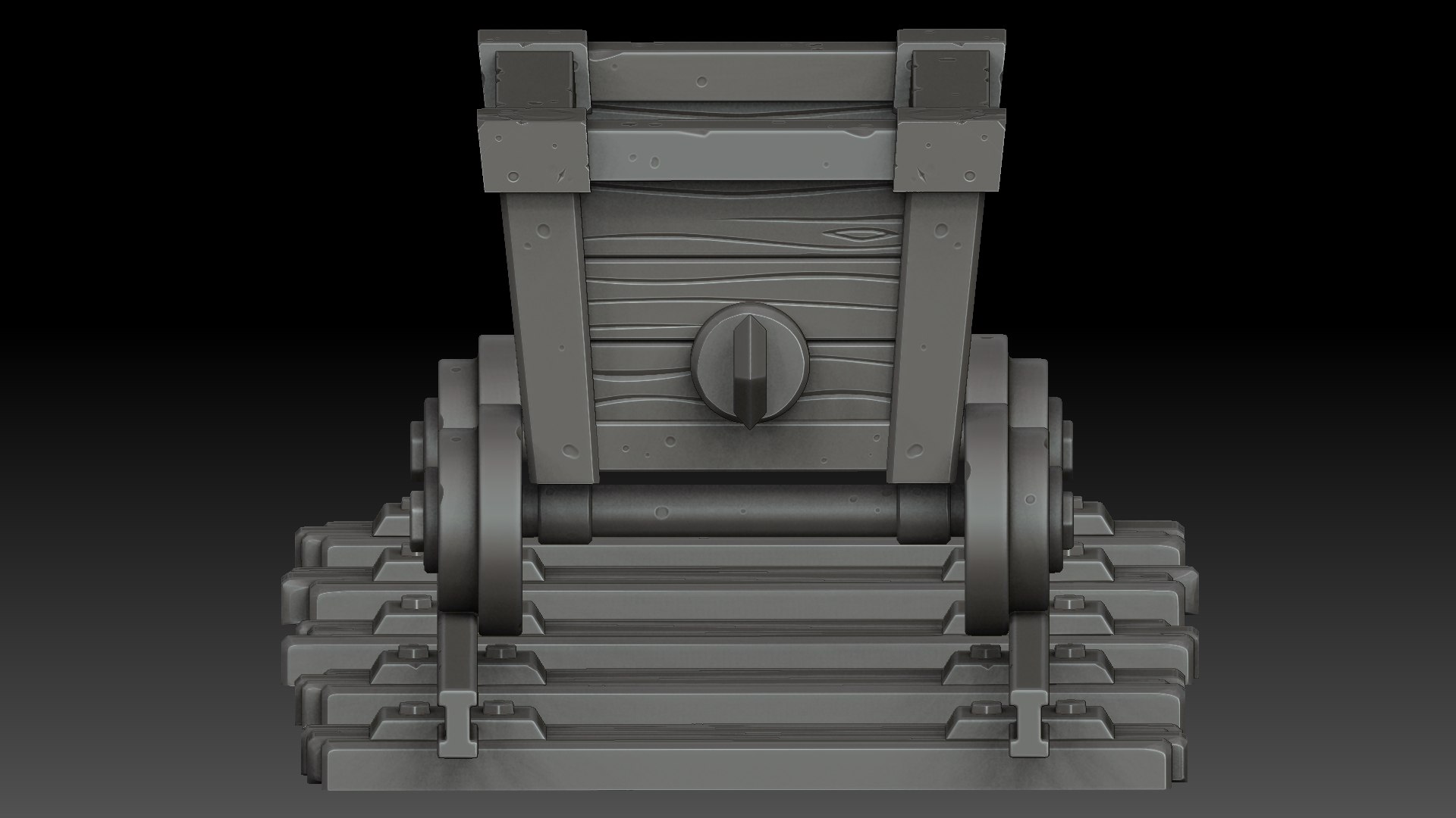 Trolley Stylized Model - TurboSquid 1637916