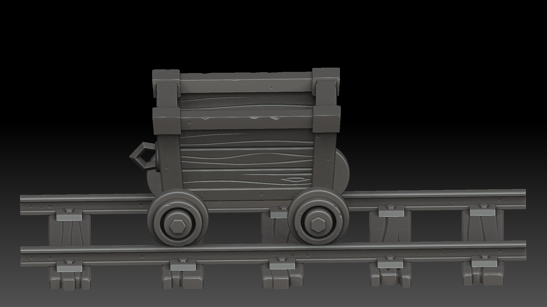 Trolley Stylized Model - TurboSquid 1637916