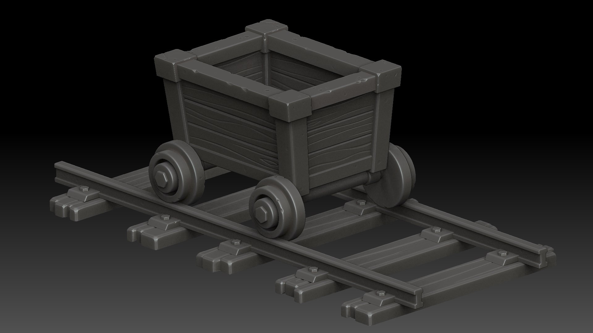 Trolley Stylized Model - TurboSquid 1637916