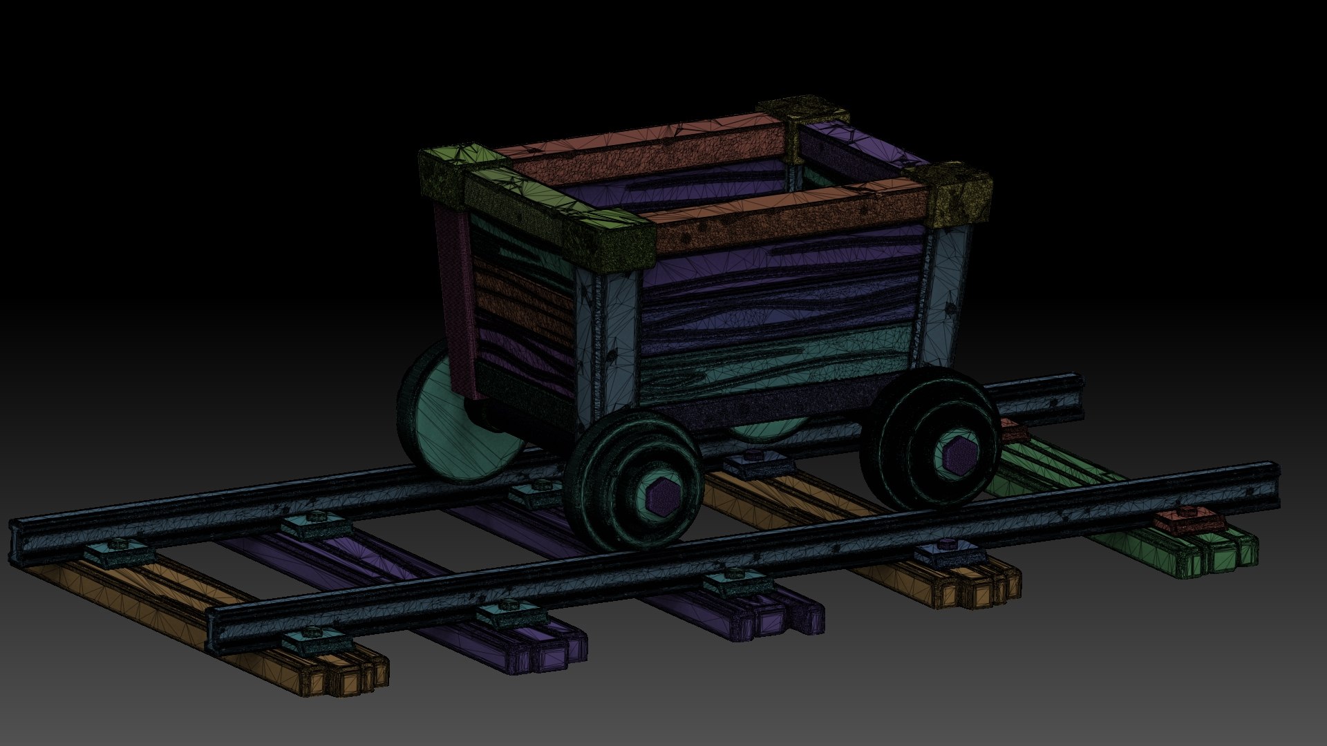 Trolley Stylized Model - TurboSquid 1637916