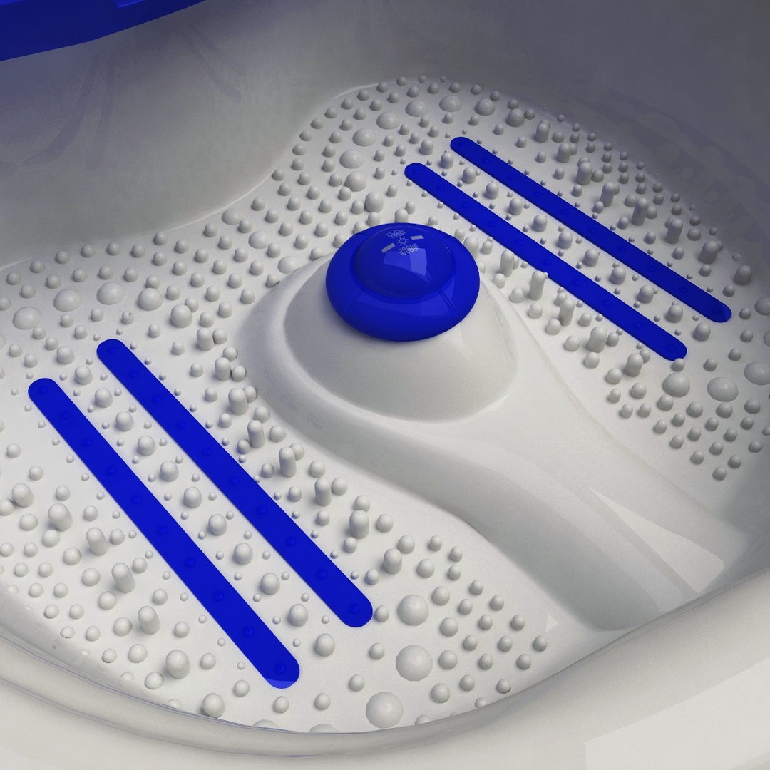 Aqua Foot Massage Spa 3d Model