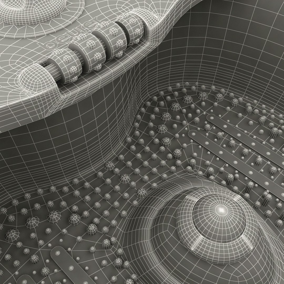 Aqua Foot Massage Spa 3d Model