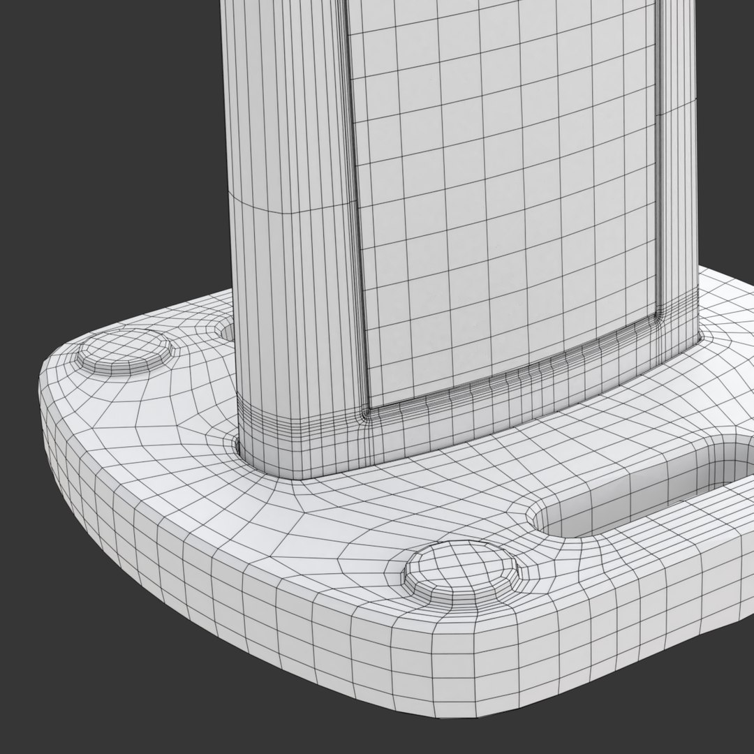 3D Channelizer Panel Vertical Model - TurboSquid 1448881