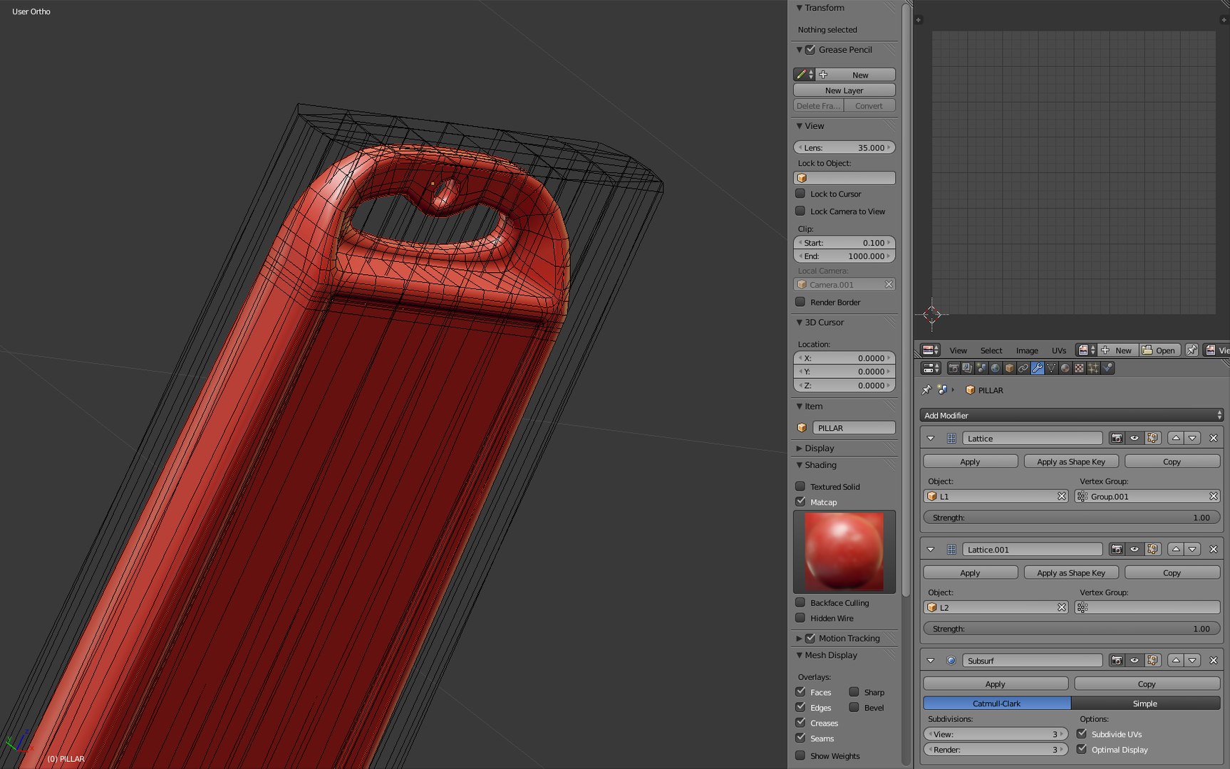 3D Channelizer Panel Vertical Model - TurboSquid 1448881
