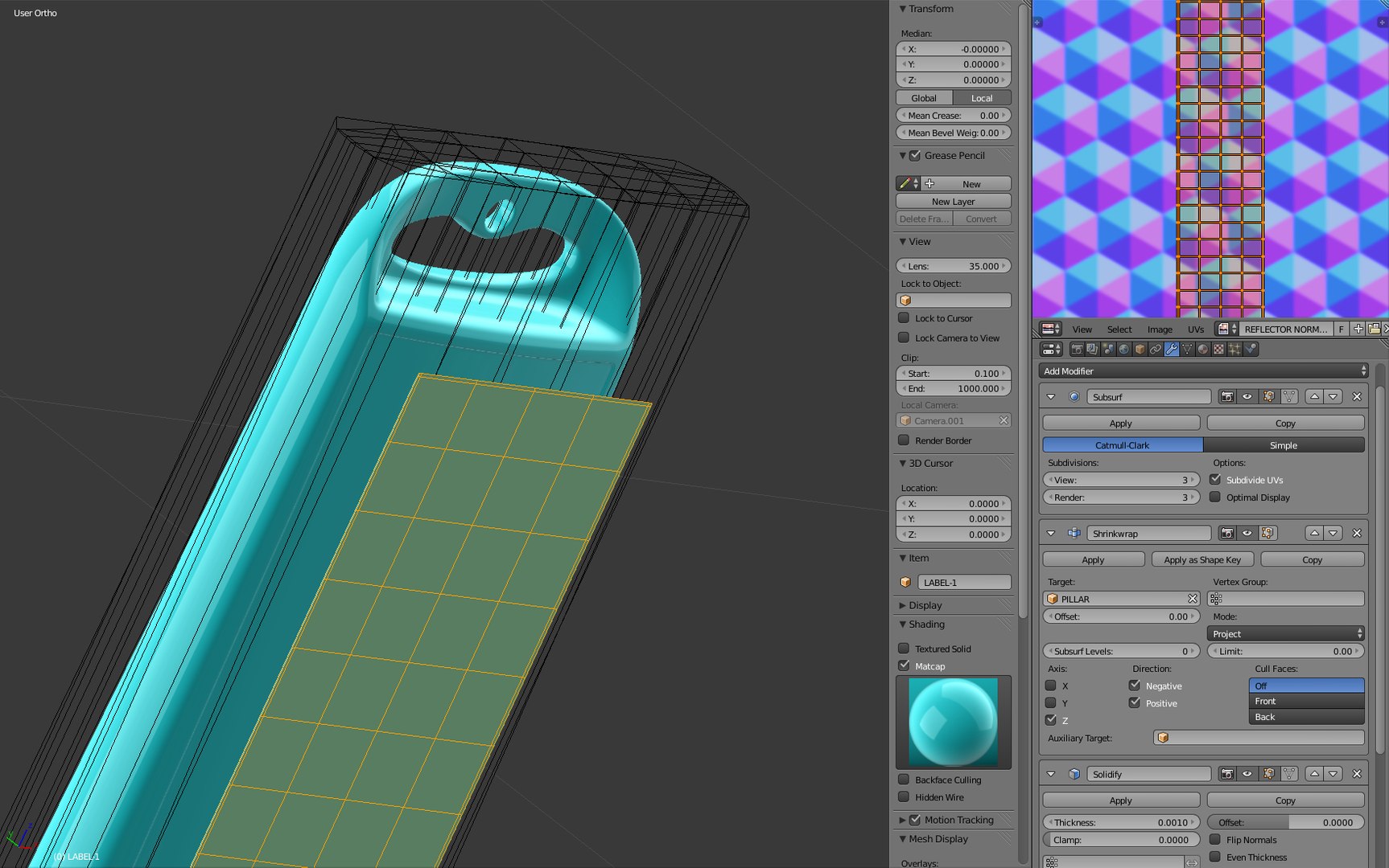 3D Channelizer Panel Vertical Model - TurboSquid 1448881