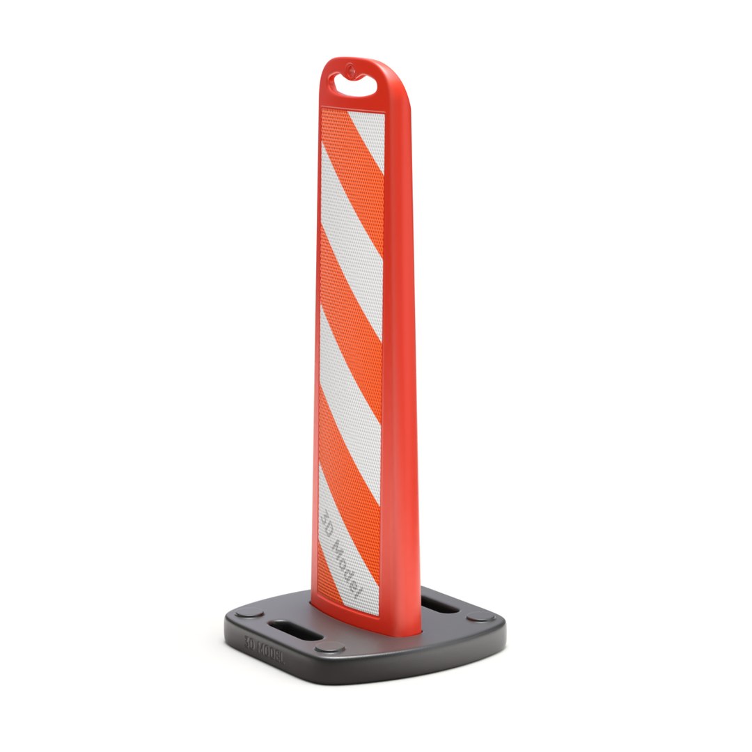 3D Channelizer Panel Vertical Model - TurboSquid 1448881