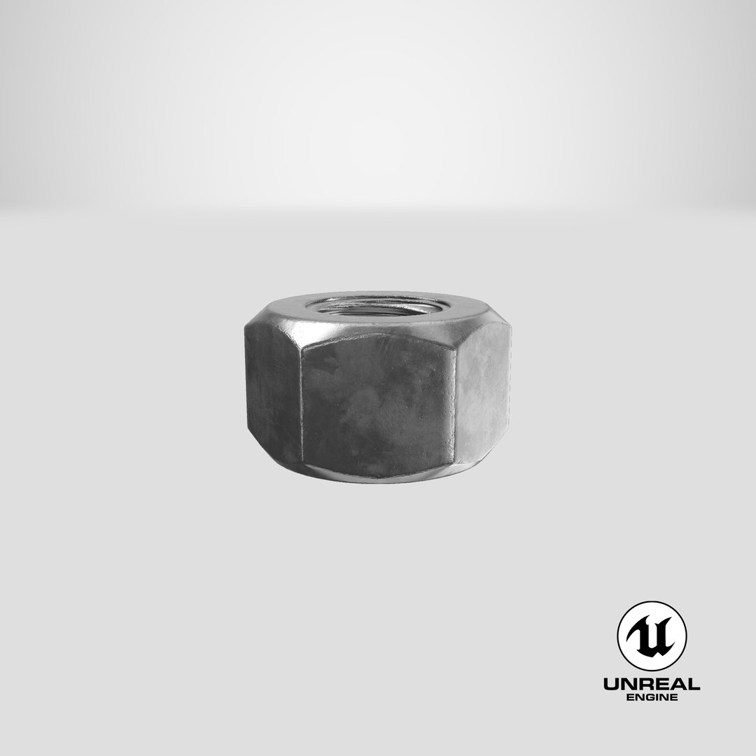 3D nut 04 - TurboSquid 1235478
