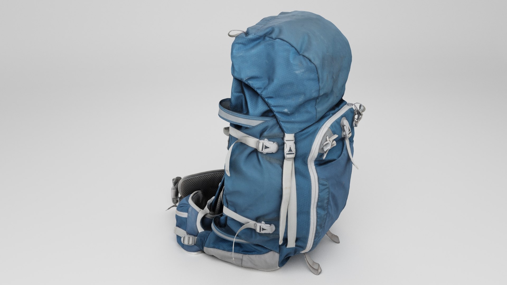 Large Hiking Backpack For Tourism 3D Model - TurboSquid 1974140