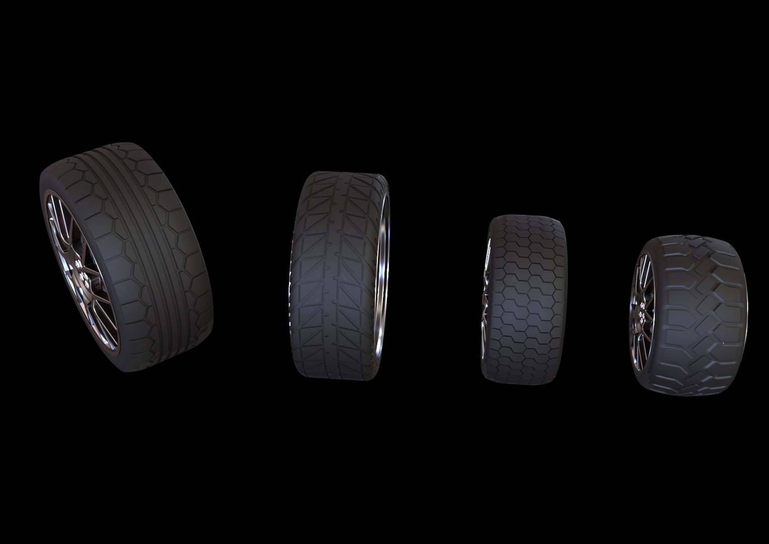 Tire Rim 3D Model - TurboSquid 1550955