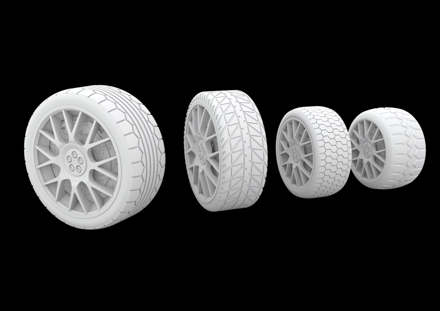 Tire Rim 3D Model - TurboSquid 1550955