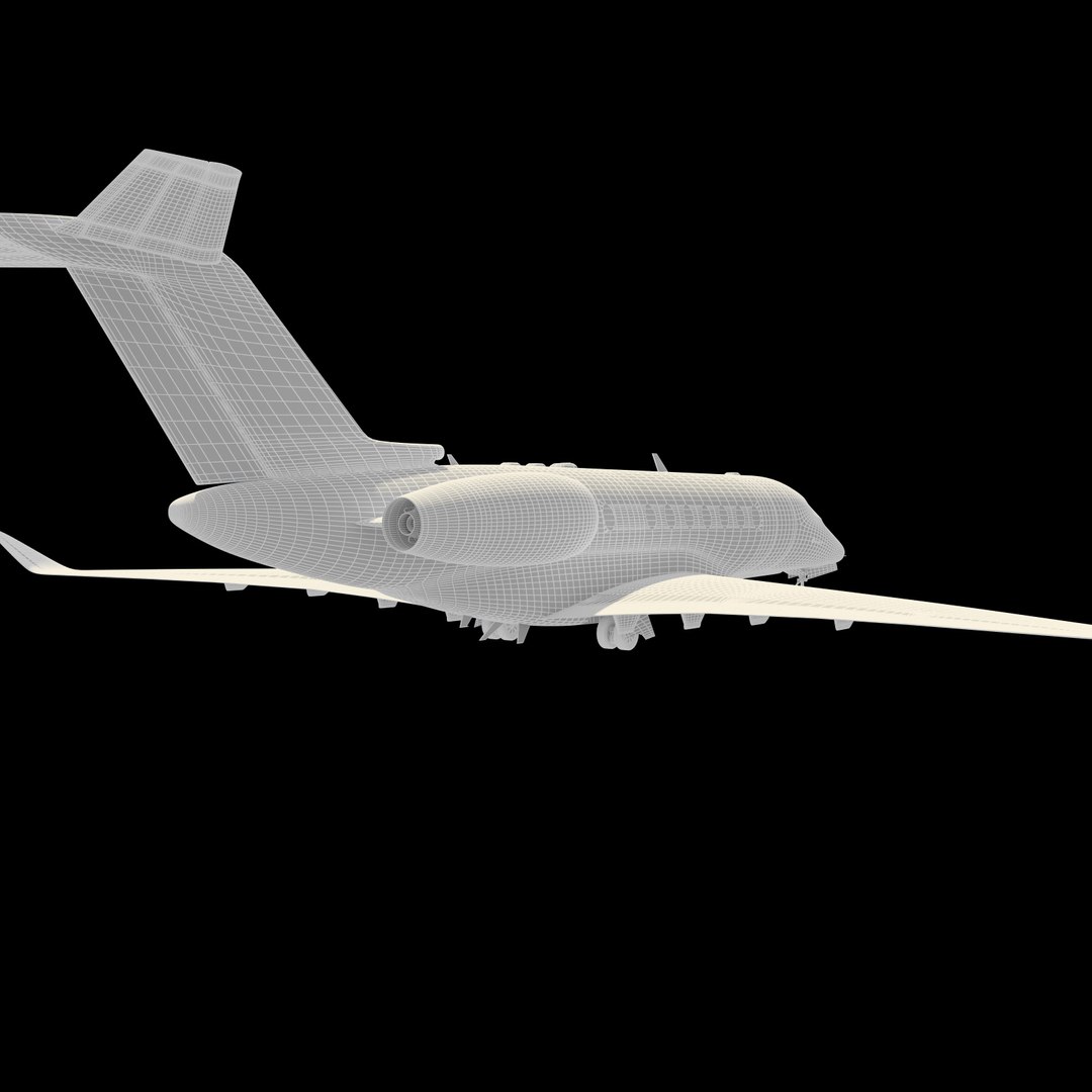 3d Cessna Citation Longitude Model