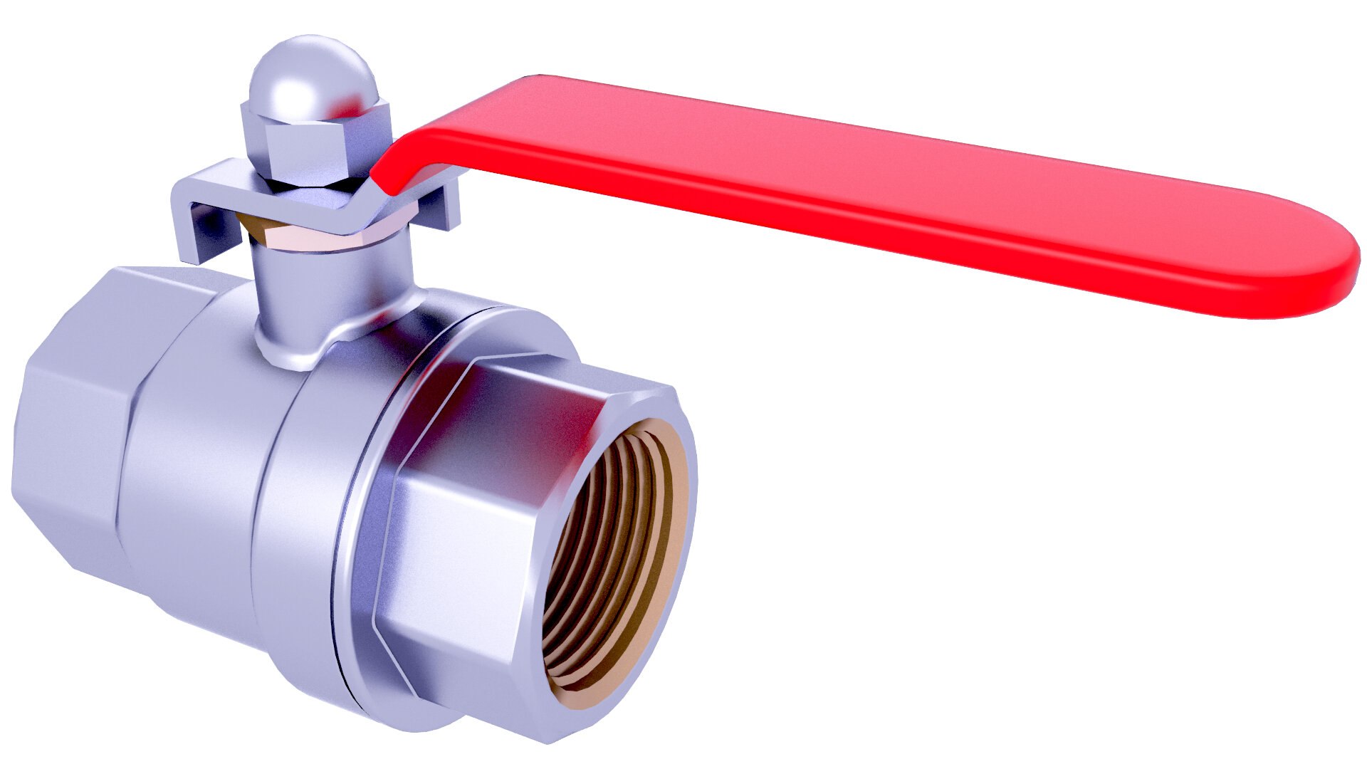 3D Model Gas Ball Valve 78 - TurboSquid 2310197