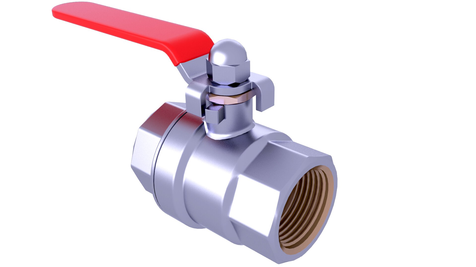 3D Model Gas Ball Valve 78 - TurboSquid 2310197
