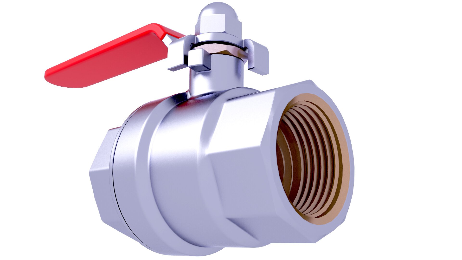 3D Model Gas Ball Valve 78 - TurboSquid 2310197