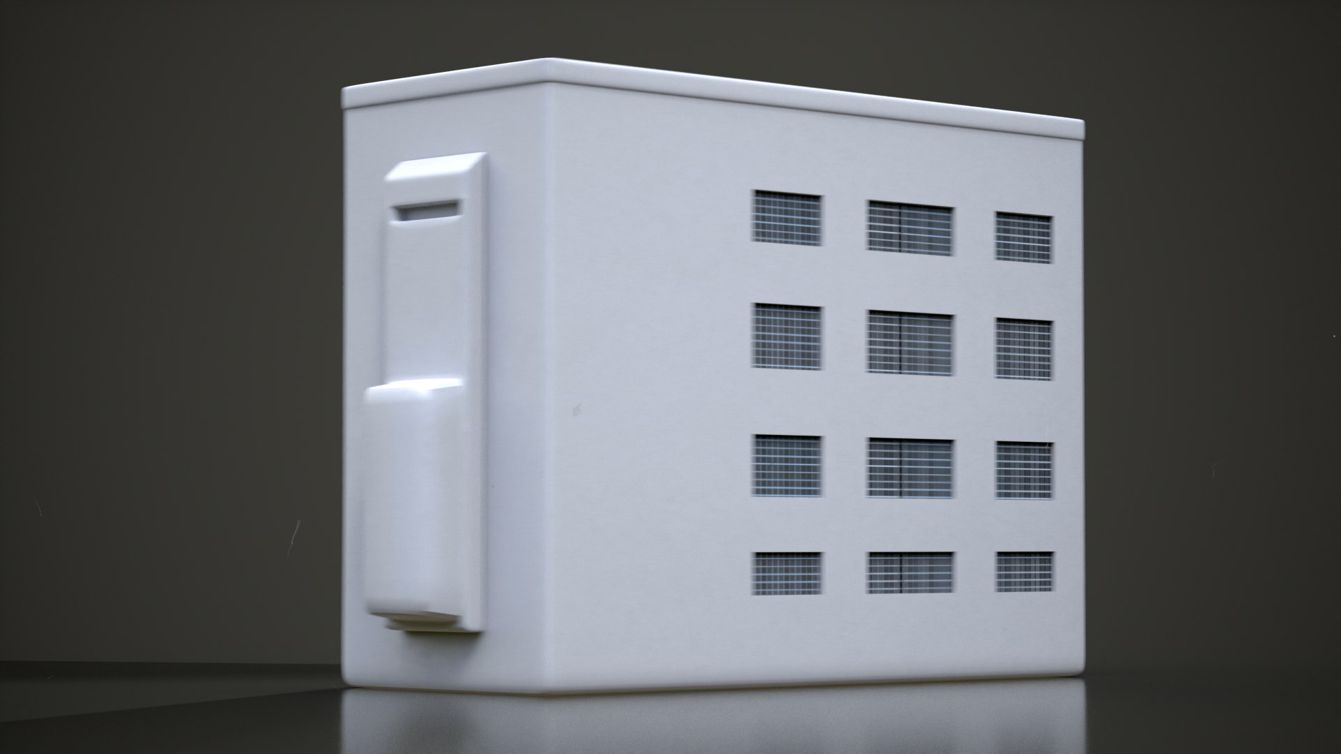 3D Air Conditioning Outdoor Unit Model - TurboSquid 2330842