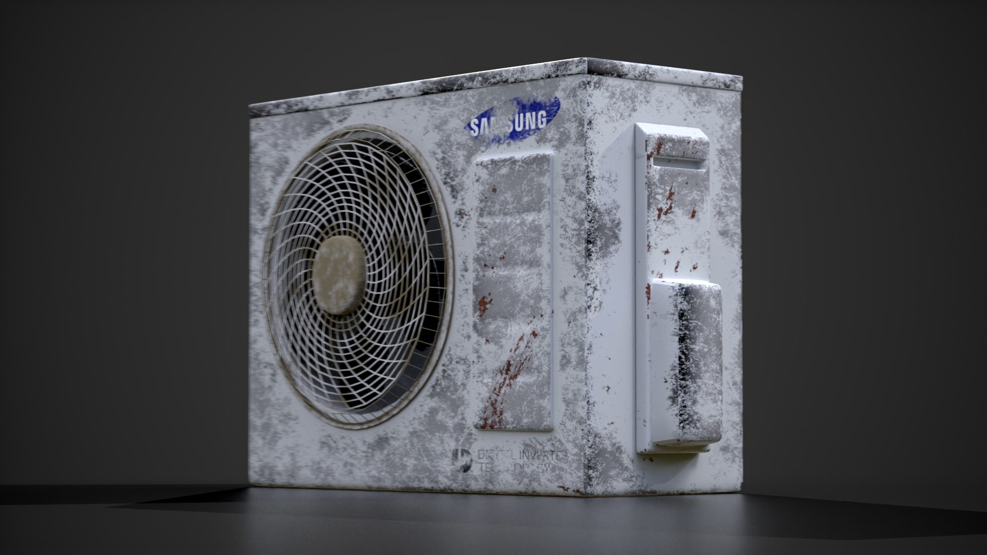 3D Air Conditioning Outdoor Unit Model - TurboSquid 2330842