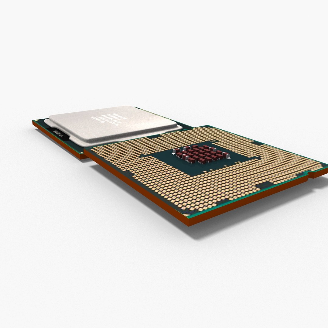 Cpu Intel Celeron G465 3d Model