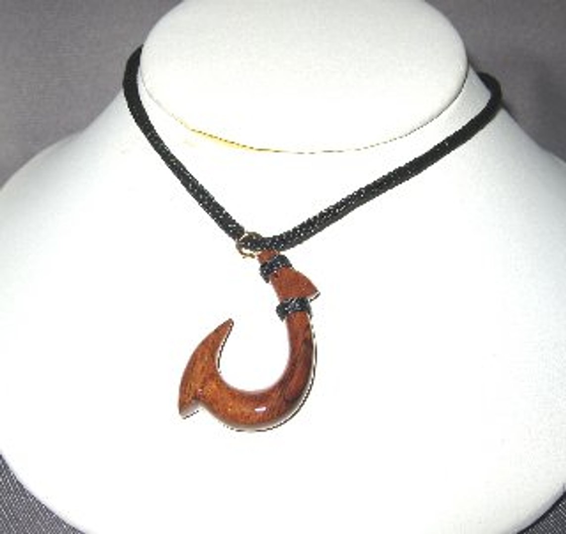 3d Model Hawaii Koa Fishing Hooks