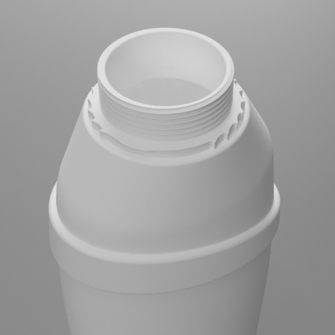 Bottle Plastic 3D Model - TurboSquid 1154278
