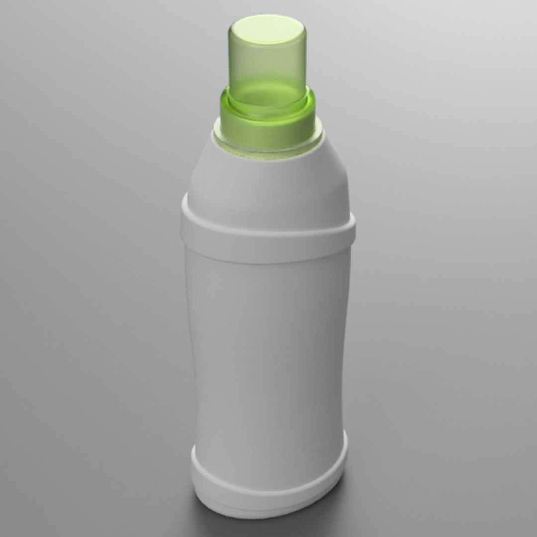 Bottle Plastic 3D Model - TurboSquid 1154278
